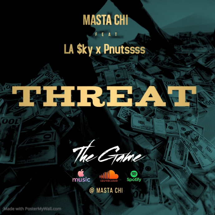 Copy of Blue Cash Finally Rich Money Mixtape Cover | PosterMyWall