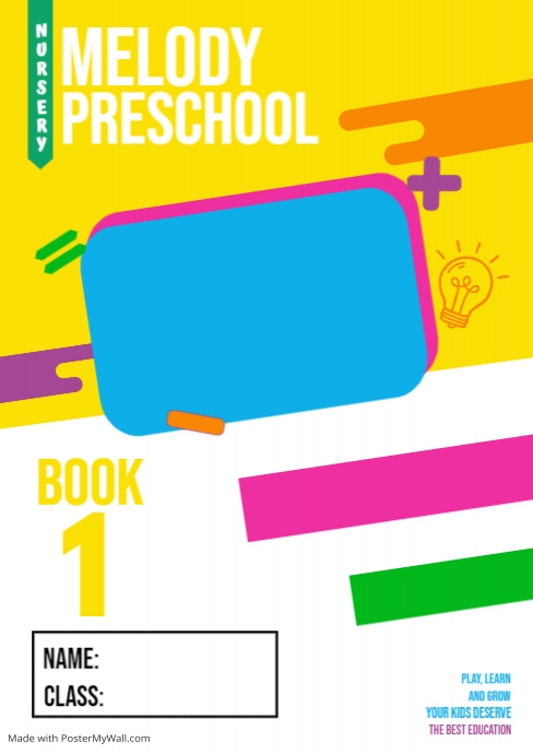 Copy of Melody Math Book1(nursery) | PosterMyWall