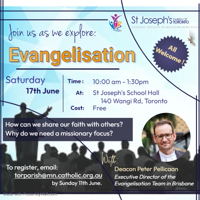 Evangelisation - invitation | PosterMyWall