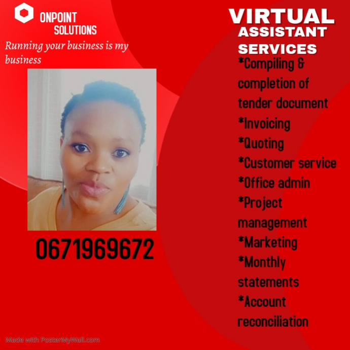 Copy of Copy of Virtual assistant | PosterMyWall
