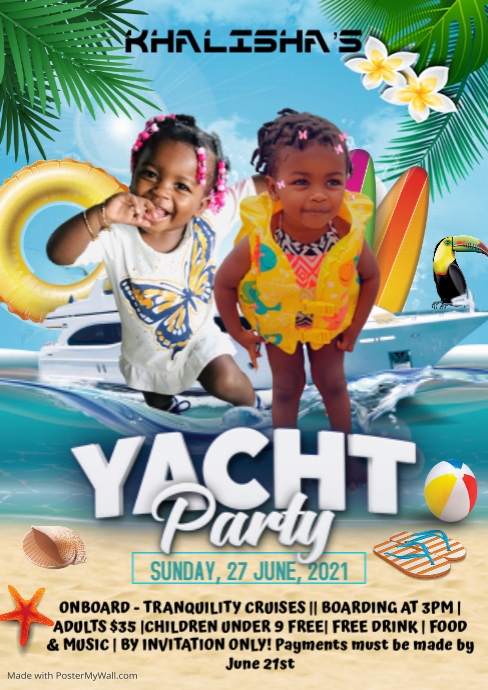 Copy of KHALISHA | PosterMyWall