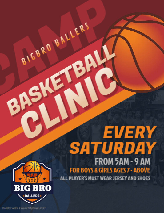 Basketball Camp Flyer | PosterMyWall