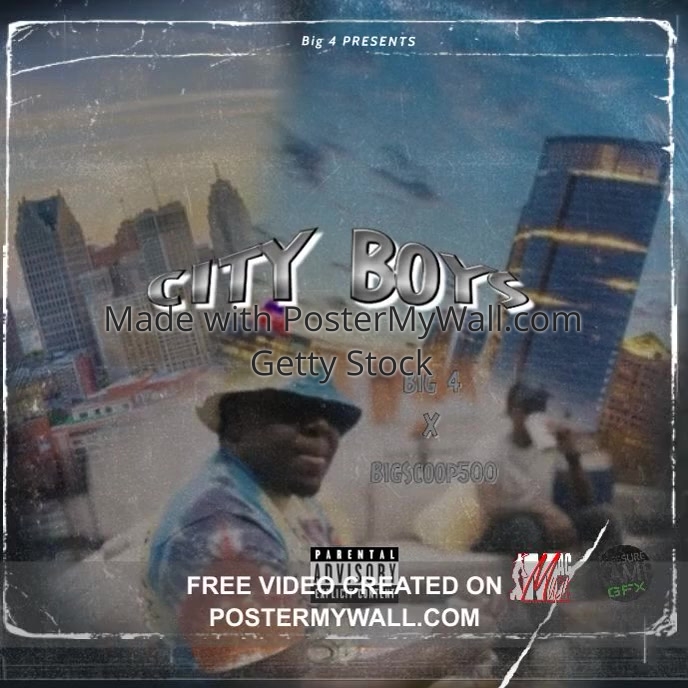 Copy of Los Angeles Play album cover design template | PosterMyWall