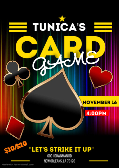 GAME NIGHT POSTER | PosterMyWall