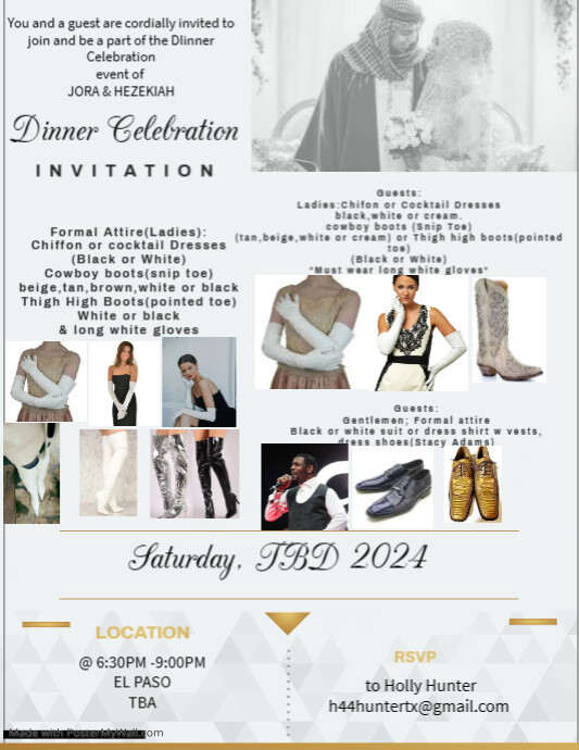 Reception After Party Invite | PosterMyWall