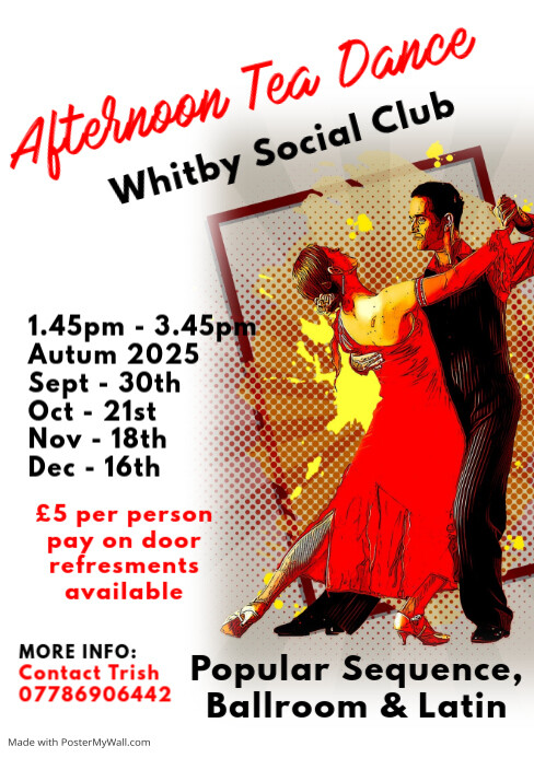 Afternoon Tea Dancing F Design Template | PosterMyWall