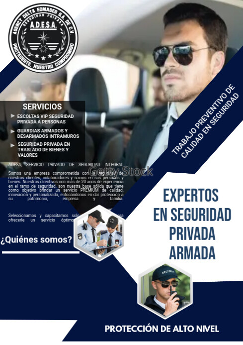 Copy of professional security services advertisement | PosterMyWall