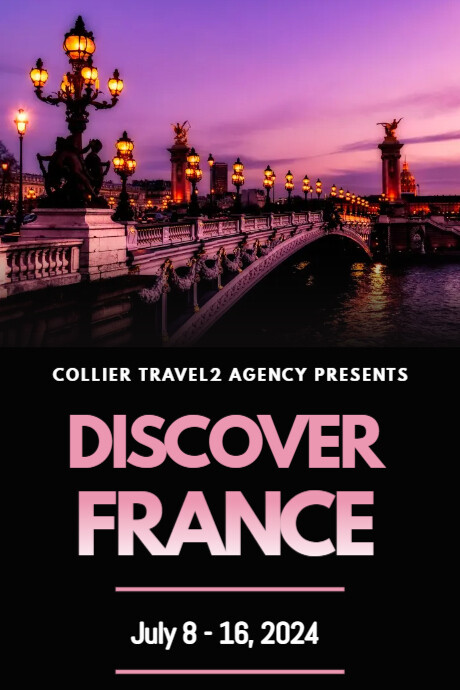 Discover France Poster | PosterMyWall