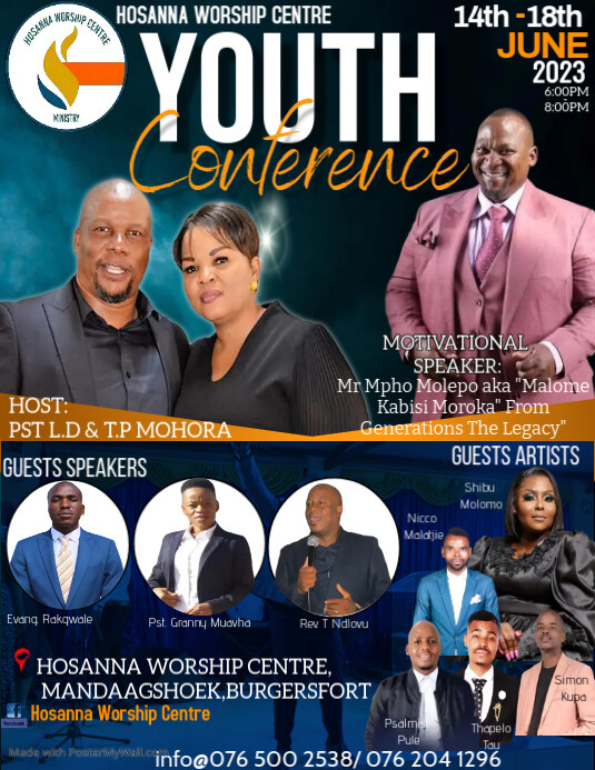youth conference flyer | PosterMyWall