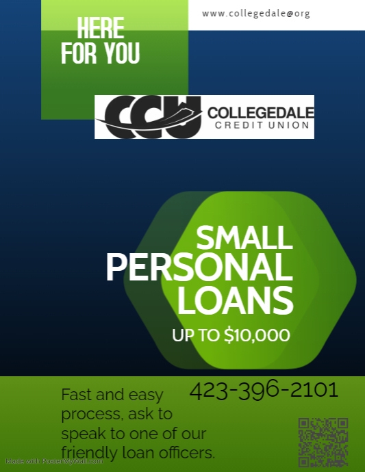 roll up banner small personal loans advertise (1) | PosterMyWall