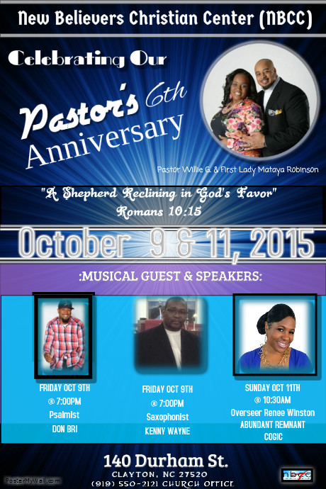 NBCC Anniversary | PosterMyWall
