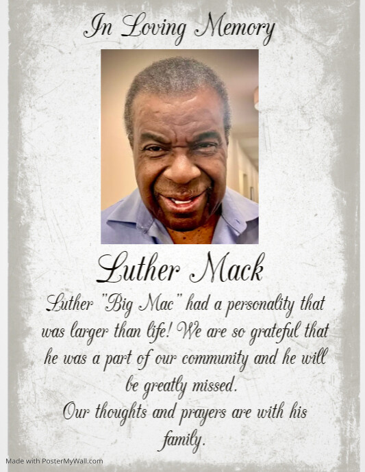 obituary poster template | PosterMyWall