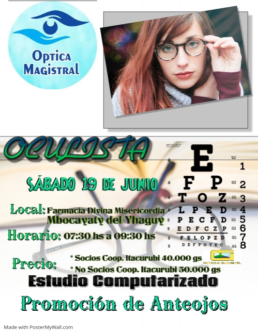 Copy of Copia de optician flyer ad template | PosterMyWall