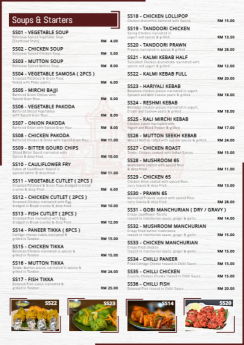 KK Menu_P2 | PosterMyWall