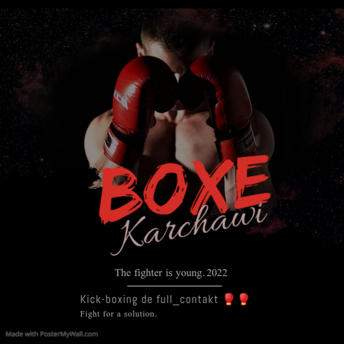 Copy of Boxing social media Post | PosterMyWall