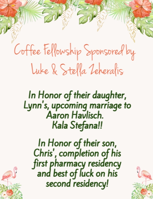 Coffee Sponsorship - Oratorical Fest | PosterMyWall
