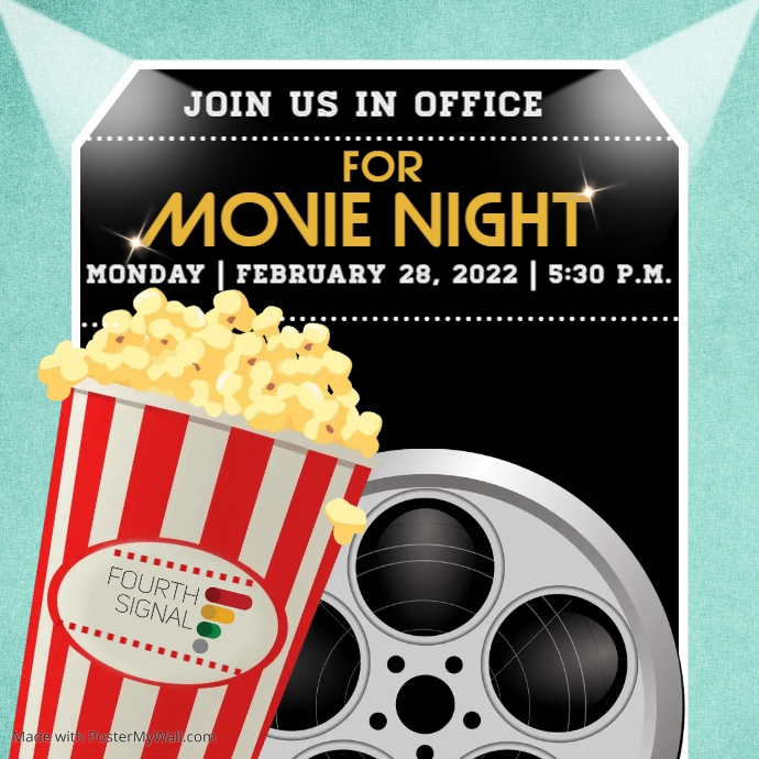 Copy of Classic Movie Watch Party Invitation | PosterMyWall