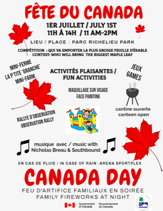 Copy of Canada day, 1st july, event | PosterMyWall