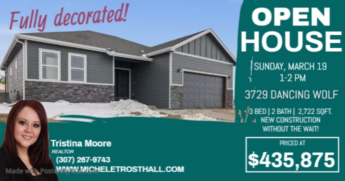 Copy of Open House Ad Template (2) | PosterMyWall