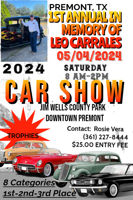 classic car show flyer poster template | PosterMyWall