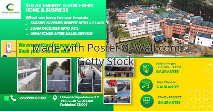 Solar Energy Post For Facebook | PosterMyWall