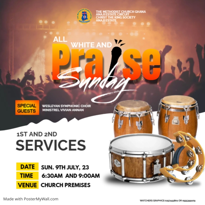 Praise concert | PosterMyWall