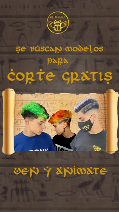 Copia de Barber Shop Reopening poster after Covid | PosterMyWall