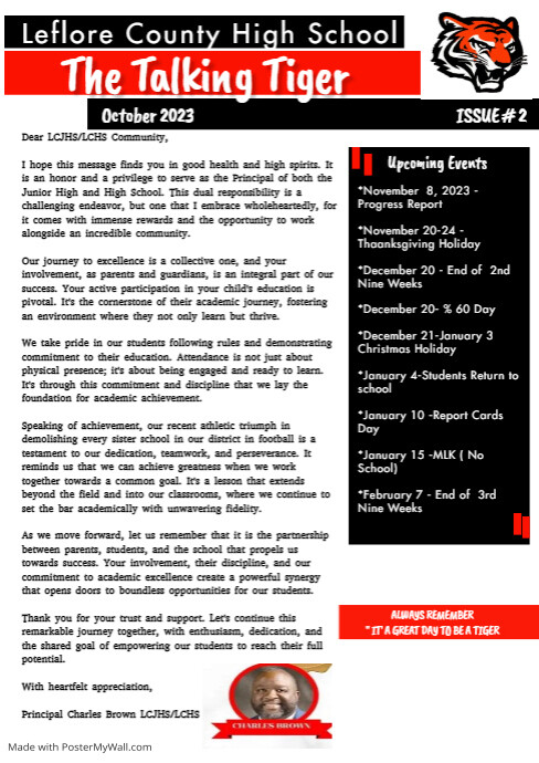 Red Newsletter for School Design | PosterMyWall