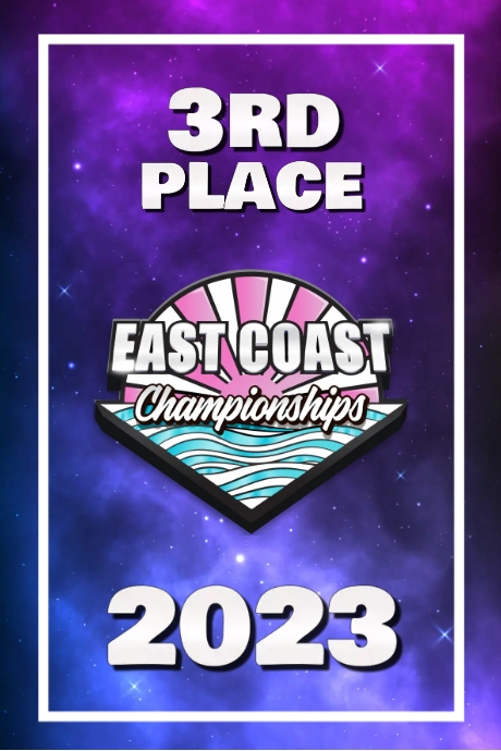 ECC 3rd place banner 60x90 | PosterMyWall