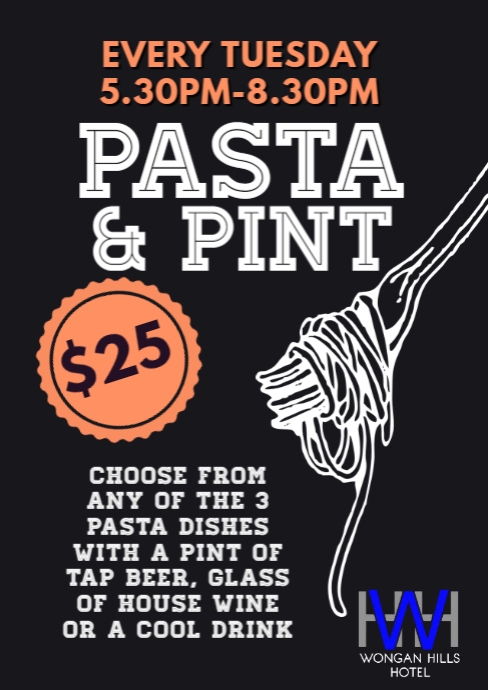 Pasta Flyer Design Template | PosterMyWall