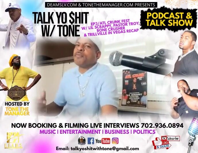 TALK YO $HIT W/ TONE EP3 | PosterMyWall