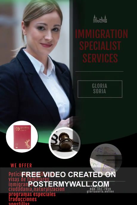IMMIGRATION PROVIDER SERVICES | PosterMyWall
