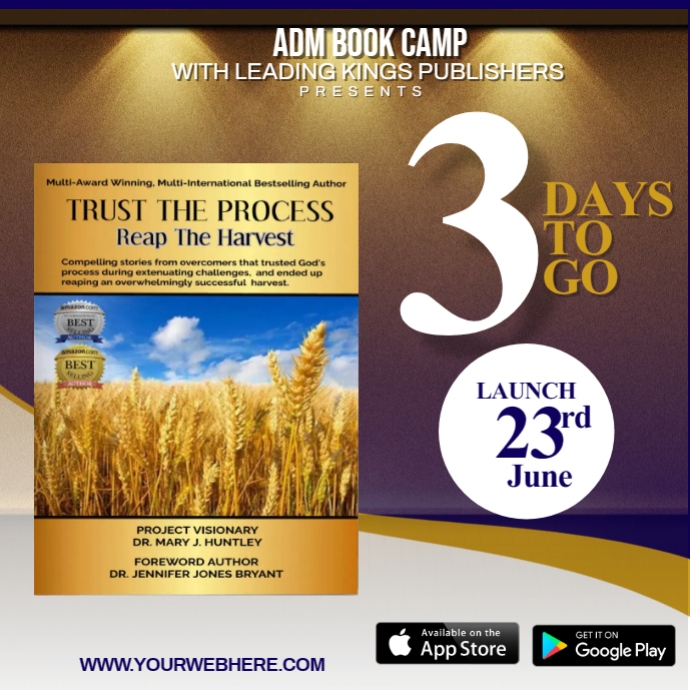 Copy of Book launch | PosterMyWall