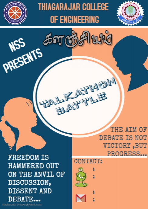 Copy of Copy of Middle School Debate Club Flyer Design | PosterMyWall