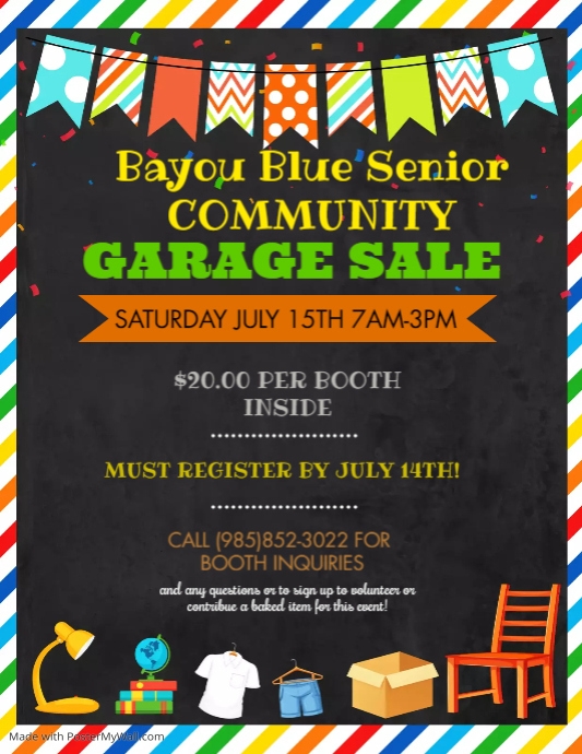 Community Yard Sale Flyer | PosterMyWall