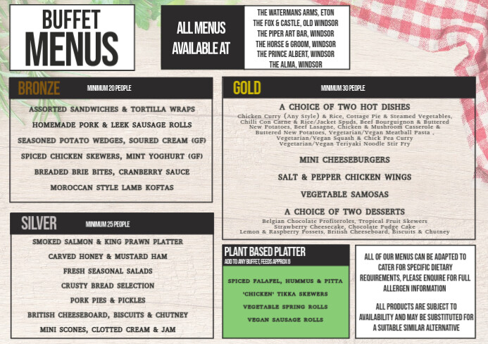 Simple Restaurant Menu Template | PosterMyWall