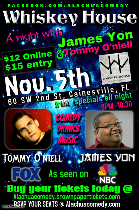 Columbia Comedy high resolution flyer | PosterMyWall