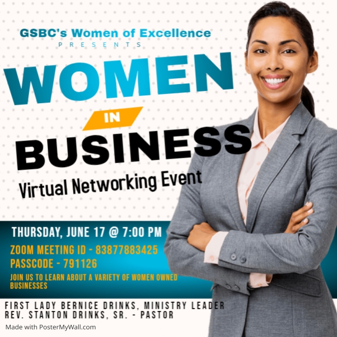 Copy of Women's Day Church Program Poster Template | PosterMyWall