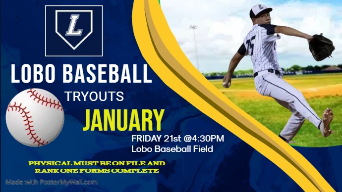 Copy of Baseball Camp Registration Display Banner | PosterMyWall