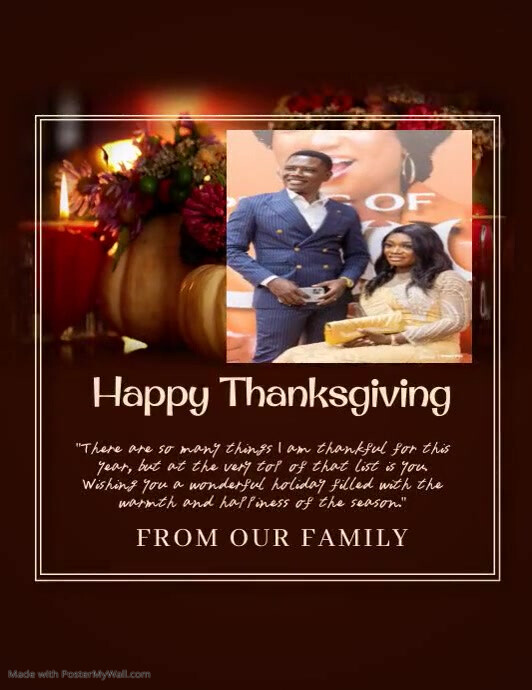 Thank you,thanks giving,event | PosterMyWall