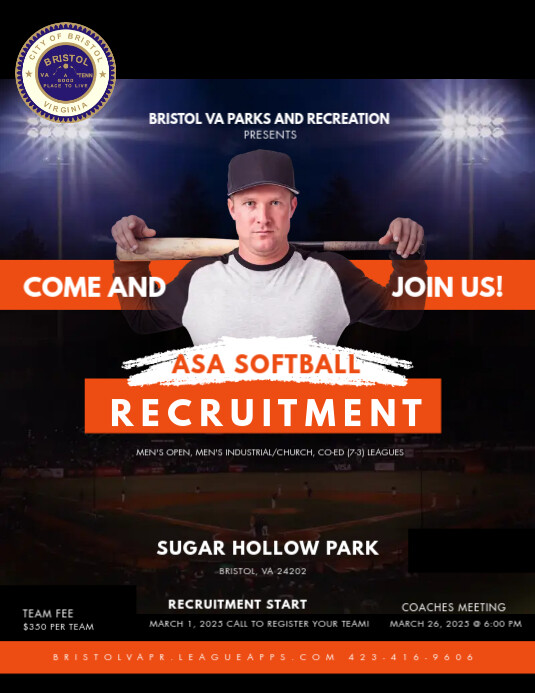 2023 Spring Softball Flyer/Poster | PosterMyWall