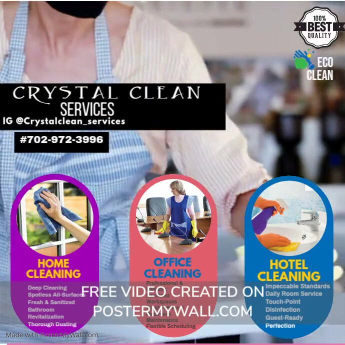 Copy of Cleaning Services Ad (1) | PosterMyWall
