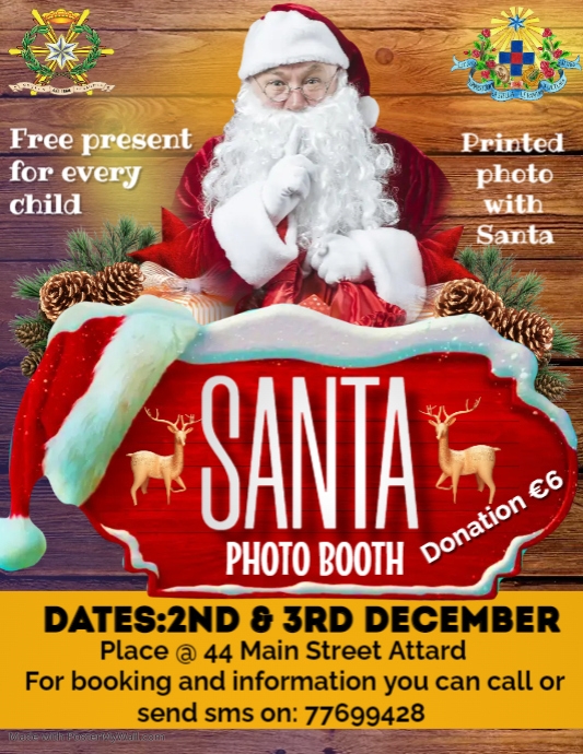 Santa is here | PosterMyWall