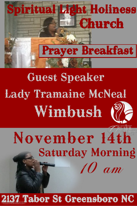 Prayer Breakfast Service | PosterMyWall