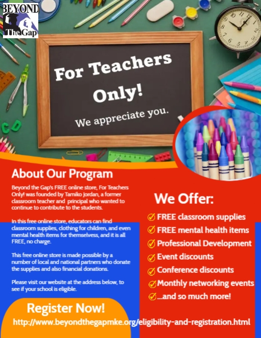 For Teachers Only! | PosterMyWall