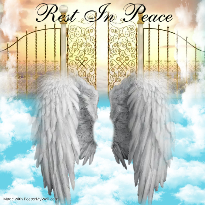 Copy of rest in peace | PosterMyWall