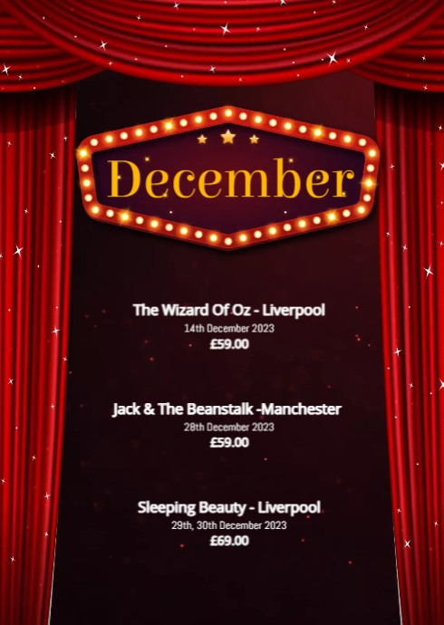 Broadway Game show party invitation (2) | PosterMyWall