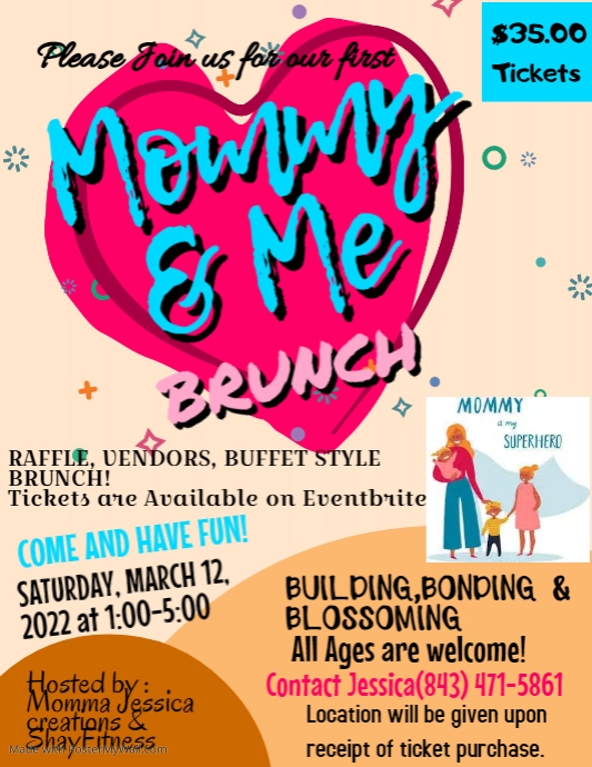 Copy of Copy of Mommy & Me Play Dates Flyer | PosterMyWall