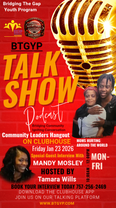 Gold and red podcast story | PosterMyWall