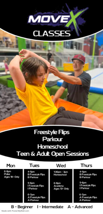 Classes Front | PosterMyWall